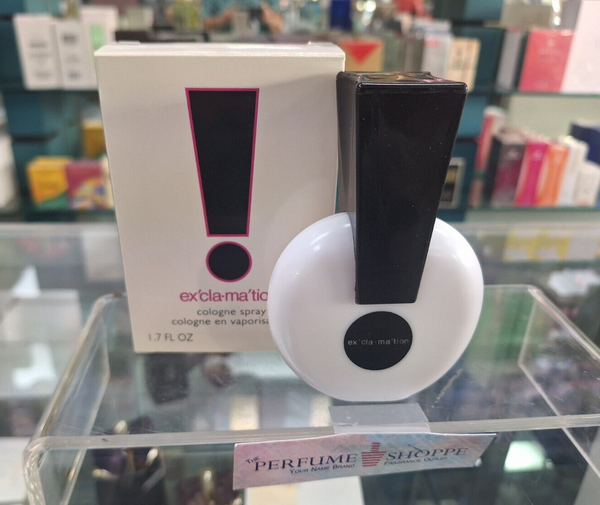 Exclamation by Coty Cologne Spray 1.7 fl oz/50 ml – The Perfume Shoppe 99